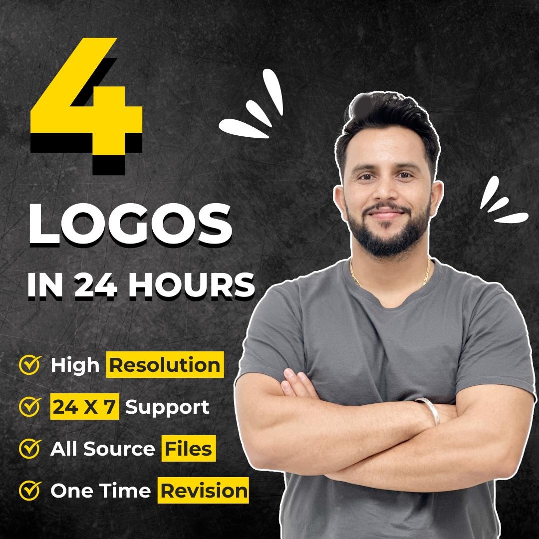 Custom Logo Design Service | 4 Unique Professional Logos in 24 Hours ...