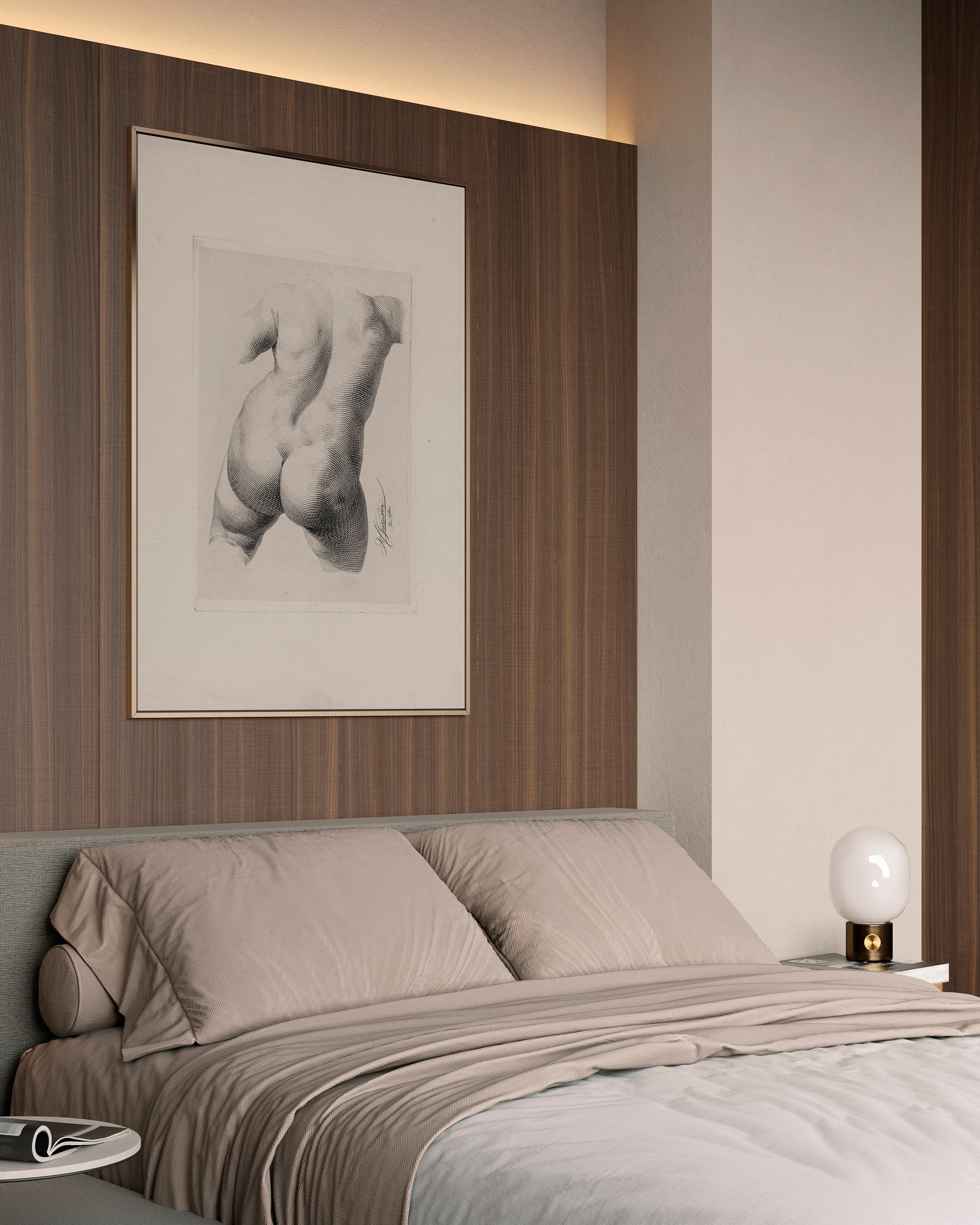 Vintage FIGURE STUDY Printable Art, Antique Etching Downloadable Art ...