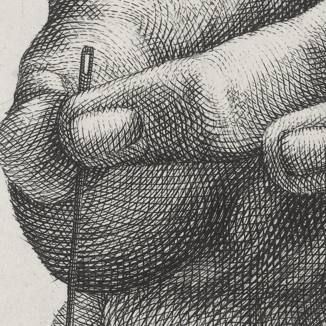 Antique HAND ENGRAVING Printable Art Vintage Hand Study - Etsy