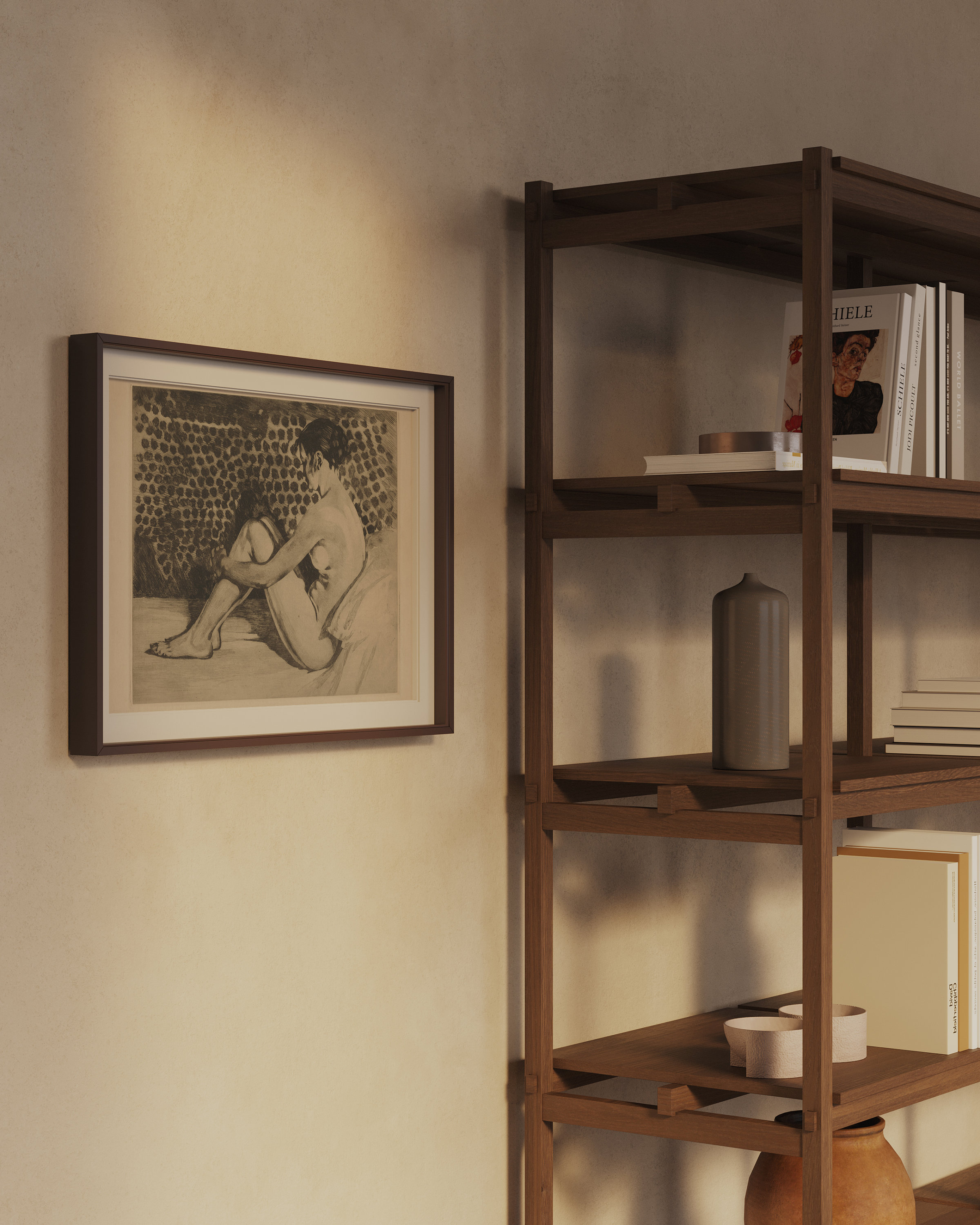 Vintage Female Nude Sketch Antique Sketch Downloadable Art Print Woman Figure Drawing