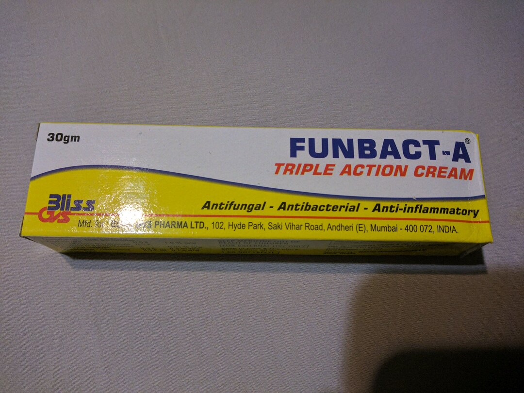 Funbact-a Triple Action Cream - Etsy