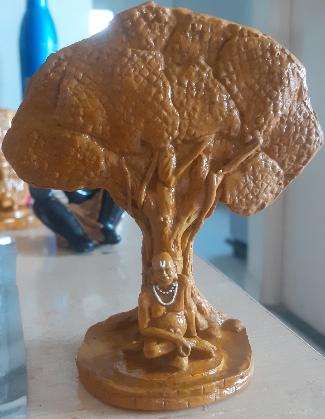 Swami Samarth Idol Black Gary Color /god Idol for Warship - Etsy