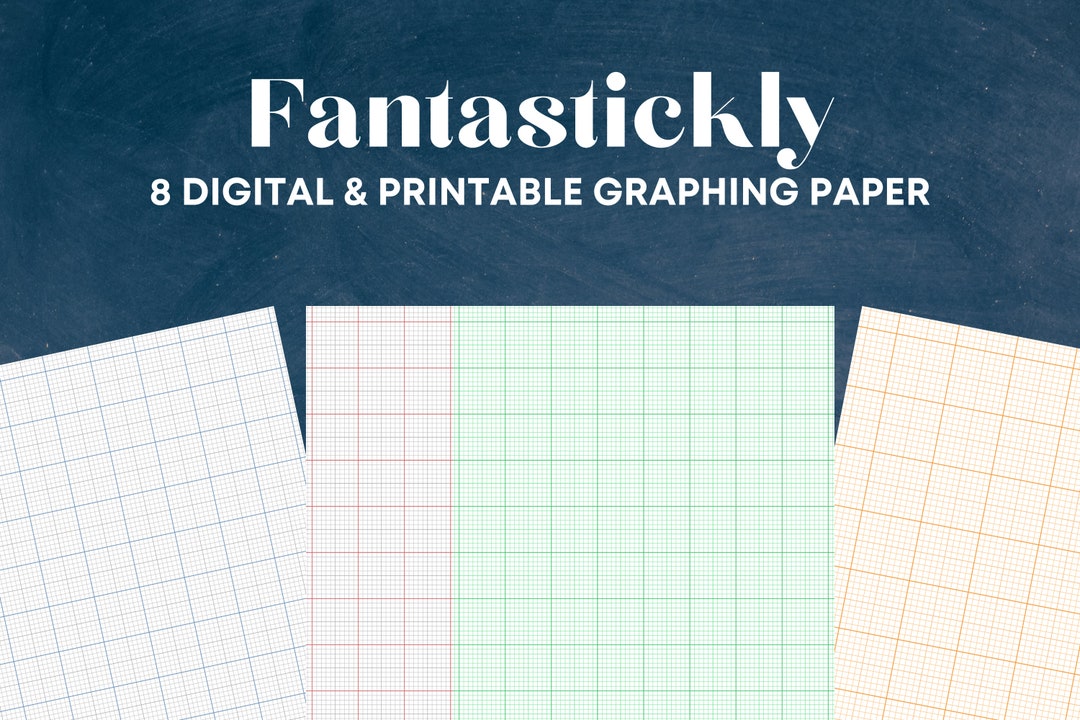 Digital Graphing Paper for Goodnotes Notability and Printables - Etsy