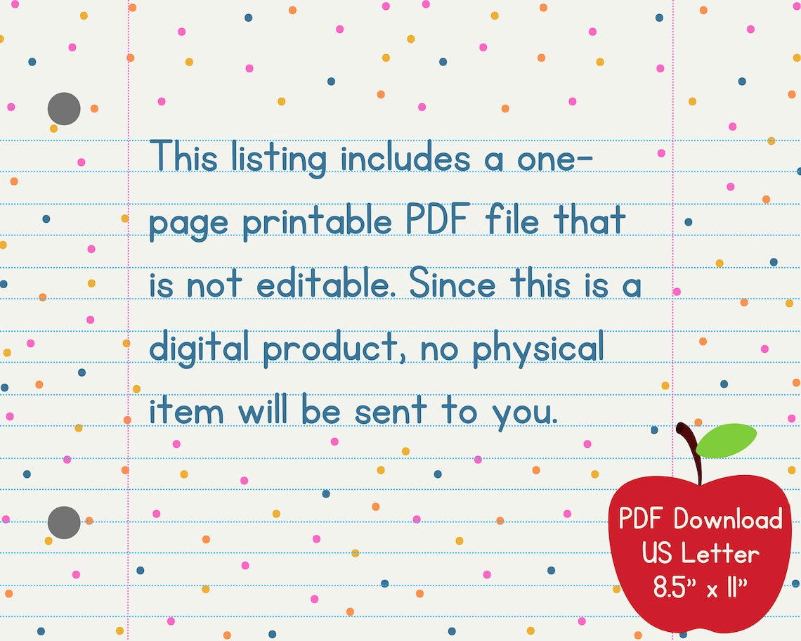 All About My Brother, Siblings Day Printable PDF, US Letter 8.5x11 ...