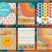 Groovy 70s Binder Covers & Spines, 6 Designs, Fully Editable Canva ...