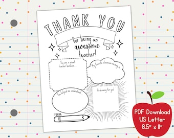 Thank You for Being an Awesome Teacher, Teacher Appreciation Week ...