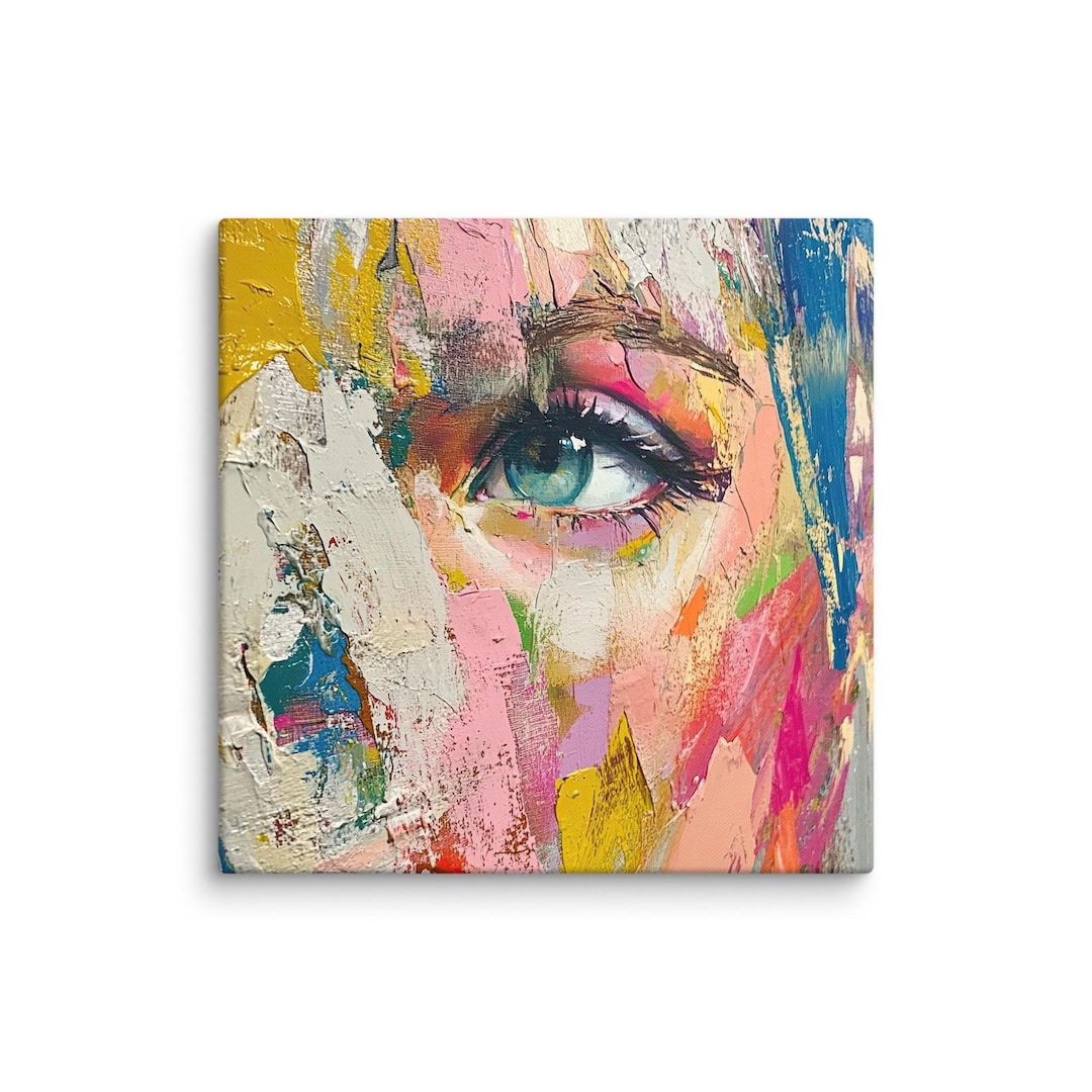 Abstract Eye Art | Eye Painting | Eye Acrylic Painting, Modern Painting ...