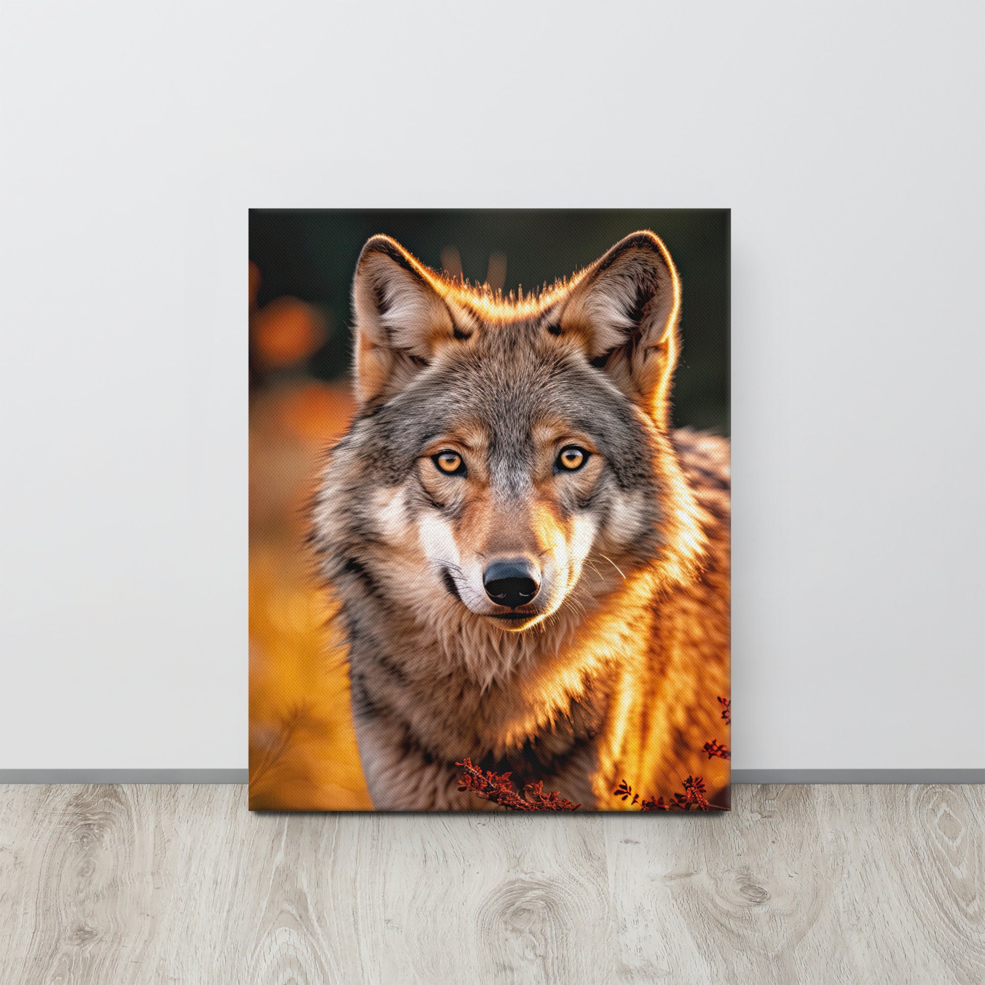 Wolf Print Wall Art, Framed and Unframed Print, Canvas, Animal ...