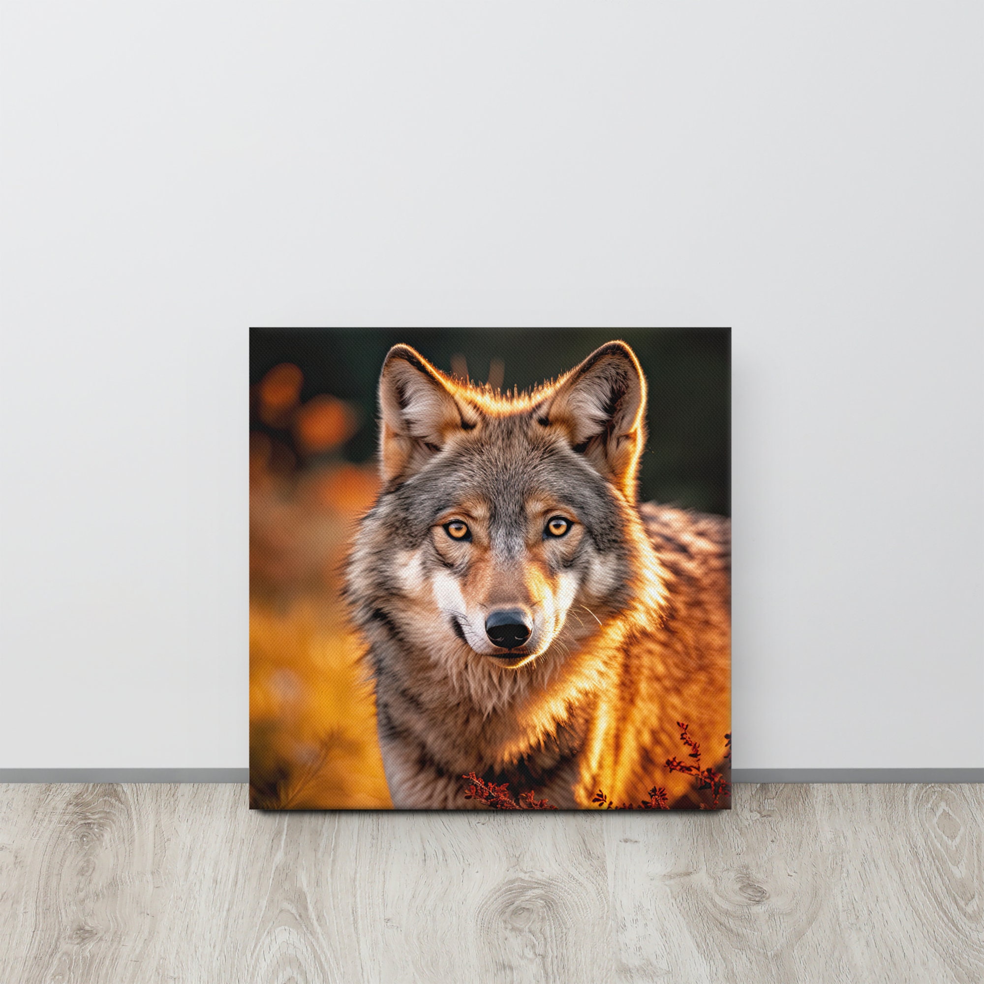 Wolf Print Wall Art, Framed and Unframed Print, Canvas, Animal ...