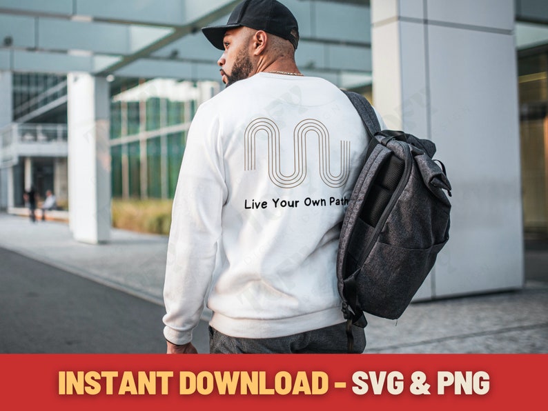 Live Your Own Path SVG Png Cricut Editable Printable Svg - Etsy