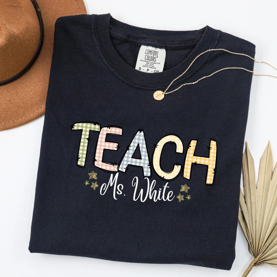 Comfort Colors First Day of School Shirt,beginning of Year Teacher ...