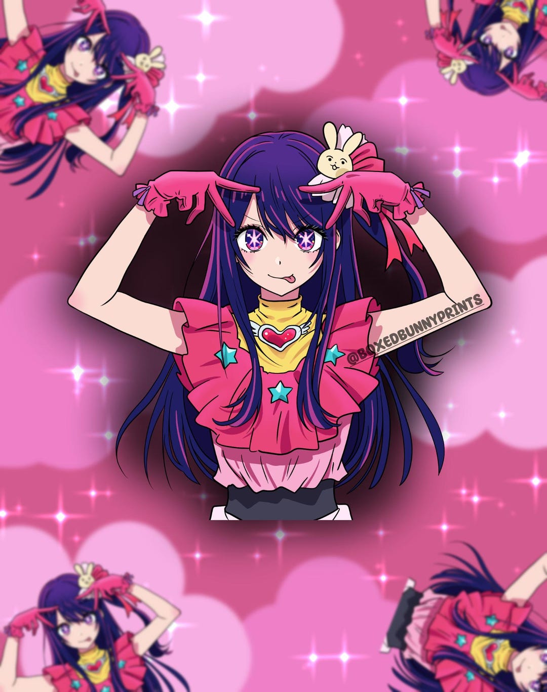 Star Idol Anime Peeker - Etsy