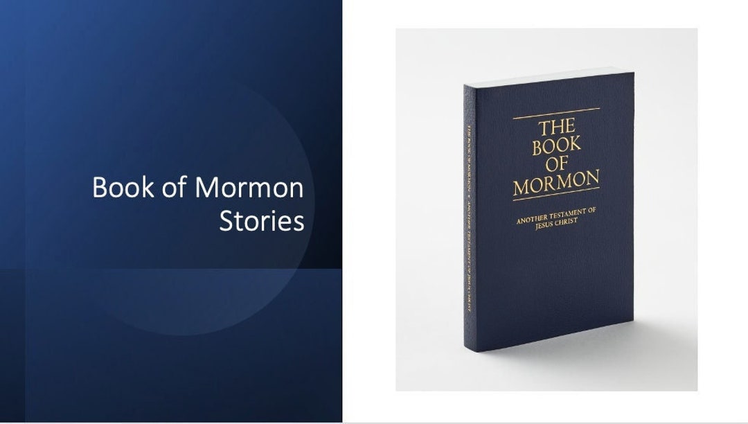 Book of Mormon Stories LDS Primary Flip Charts - Etsy