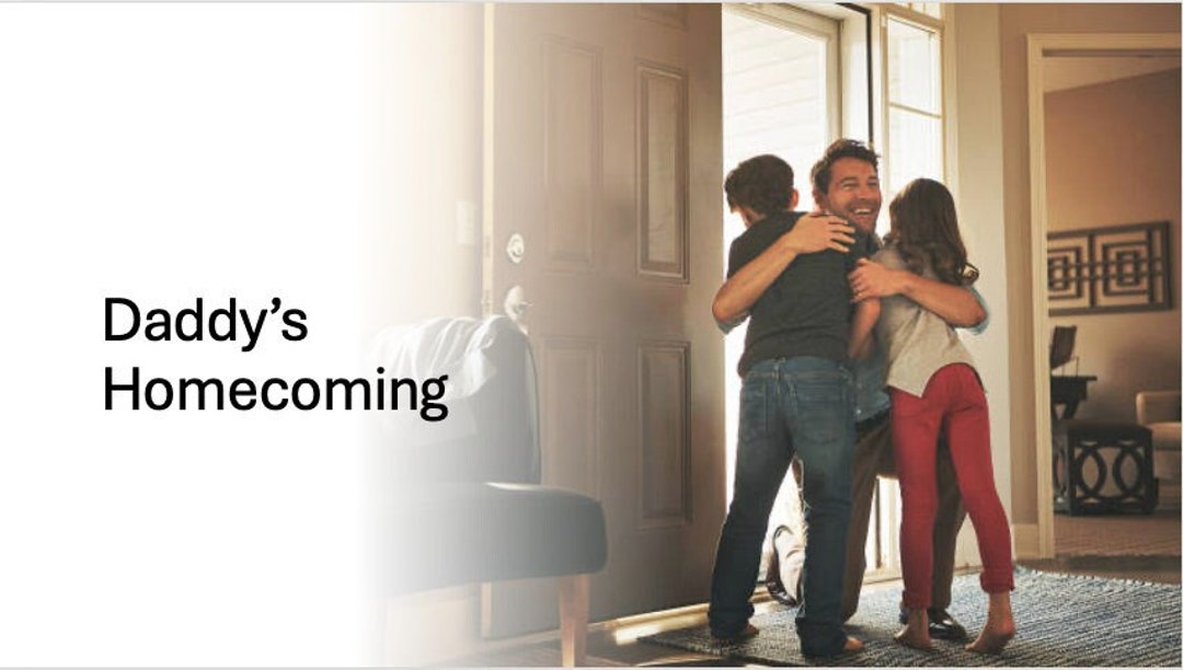 Daddy's Homecoming LDS Primary Flipchat - Etsy