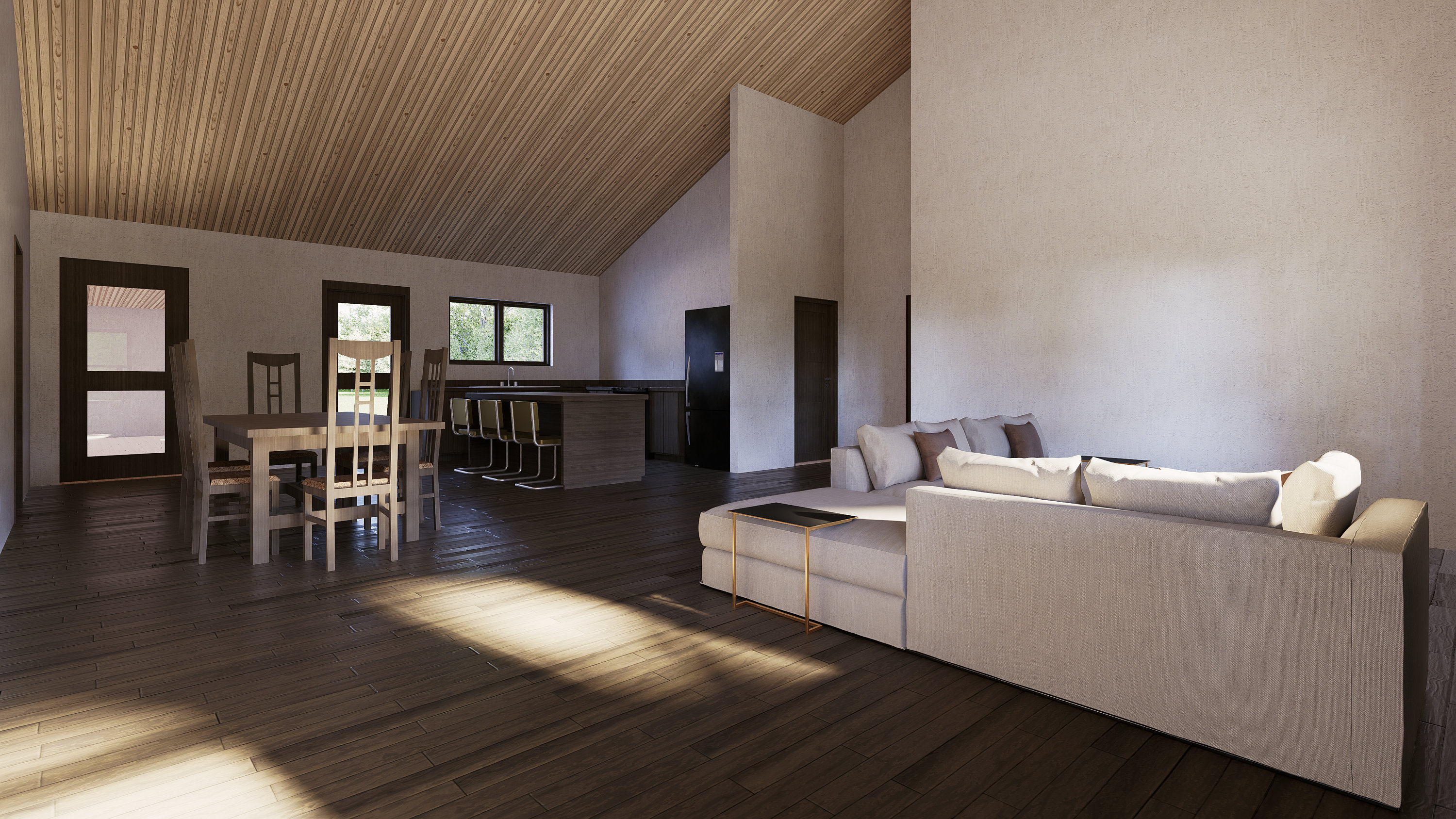 House Plan, Barndominium, 3 Bed, 2 Bath, Porch, Garage, 1600 Sq Ft ...