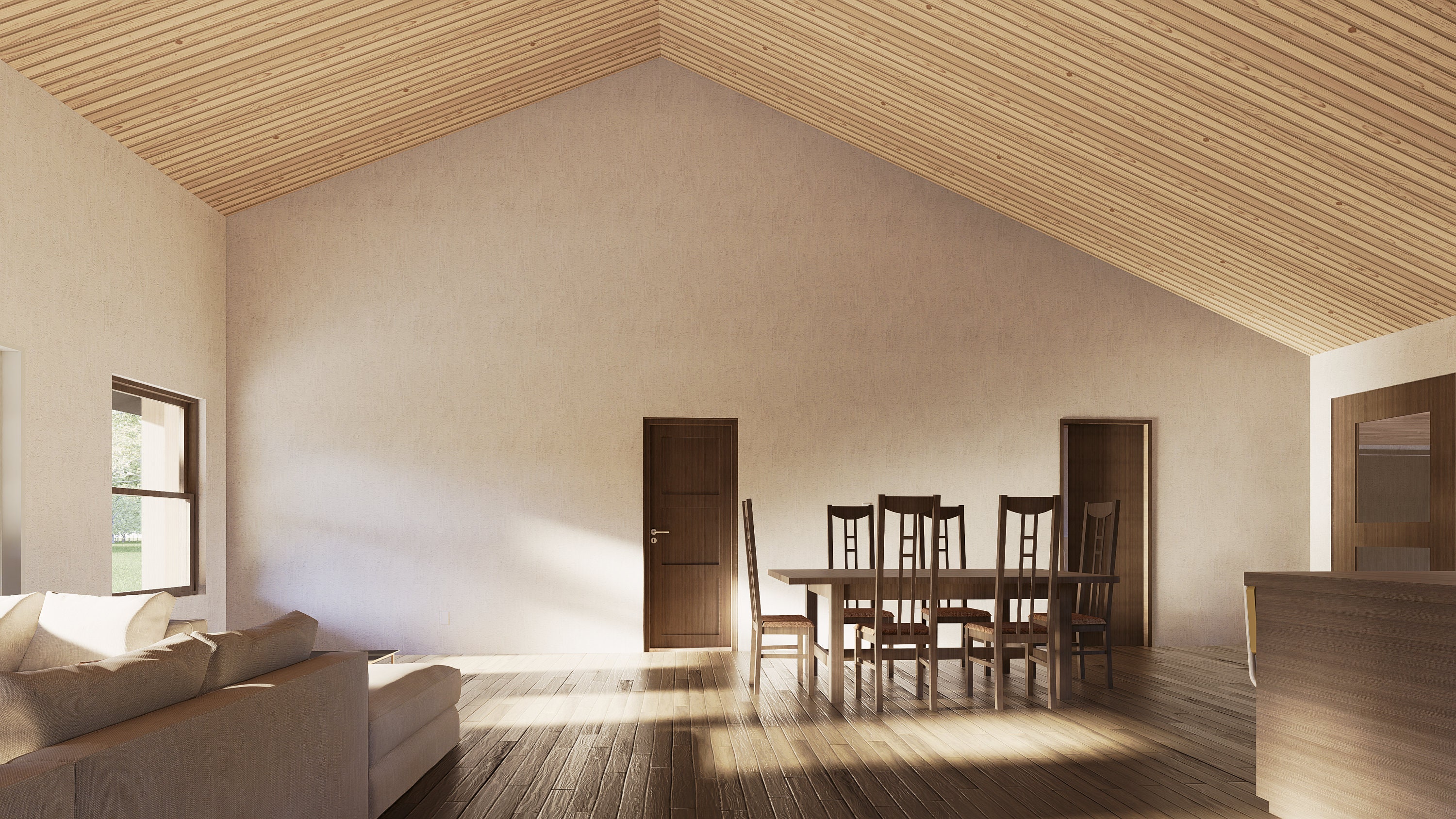 House Plan, Barndominium, 3 Bed, 2 Bath, Porch, Garage, 1600 Sq Ft ...