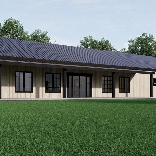 60x30 House Plan - Etsy