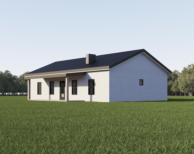 Stonebrook House 3BD 2BA. Simple 3 Bedroom 2 Bath Custom House Plan ...