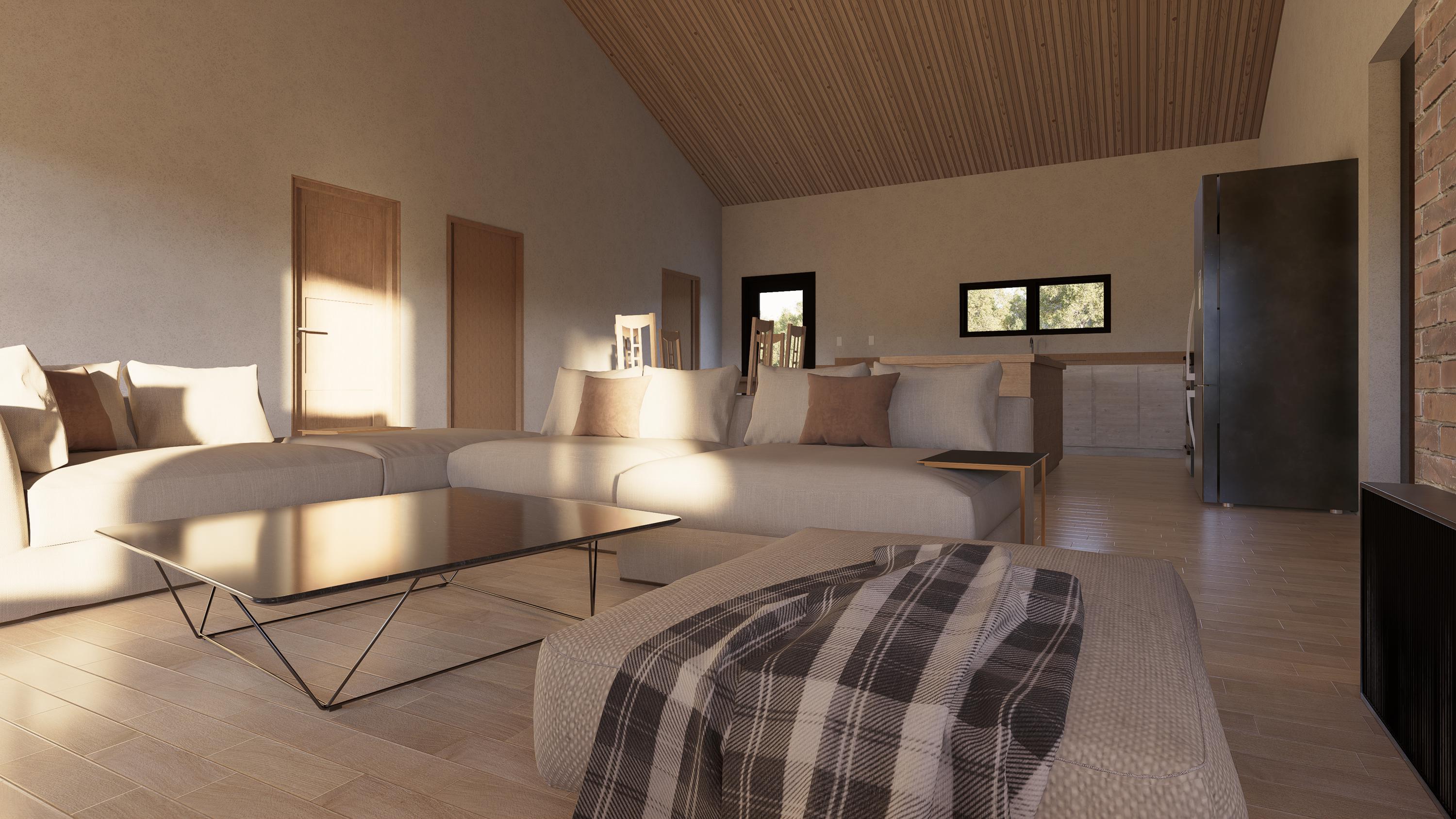 Barndominium, House Plan, 3 Bedroom 2 Bathroom, 1500 Sq Ft, 50x30 Floor ...