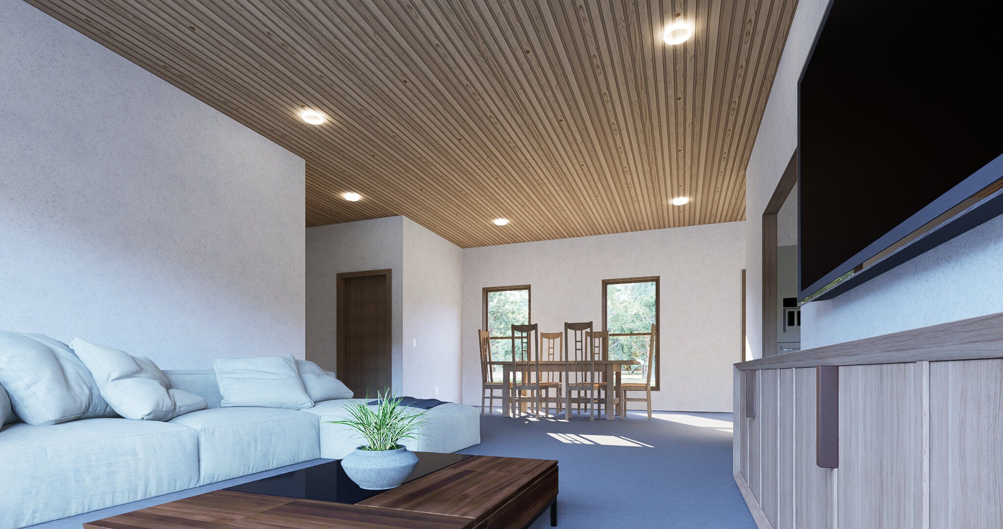 Barndominium, House Plan, 2 Bed, 2 Bath, Office, 1800 Sq Ft, 30x60 ...