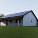 Barndominium House Plan | 3 Bed 2 Bath | 1620 Sq Ft Farmhouse Ranch ...