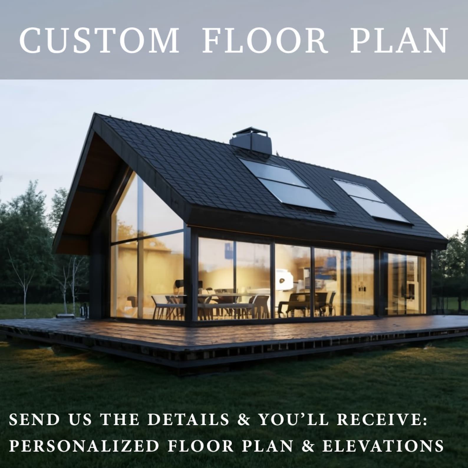 Custom Home Floor Plan Design: Barndominium, Tiny House, Modern ...