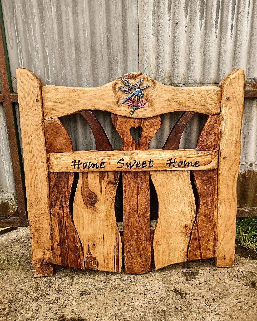 Rustic Oak Garden Cottage Gate (bespoke Made to Order) - Etsy UK