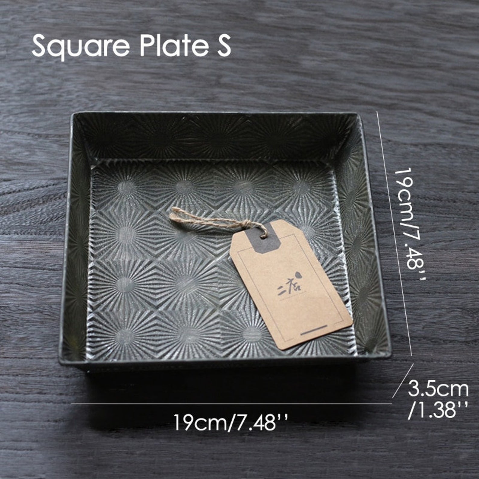 Breakfast Tray Retro Iron Plates for Bread Waffle Decorative Kitchen ...