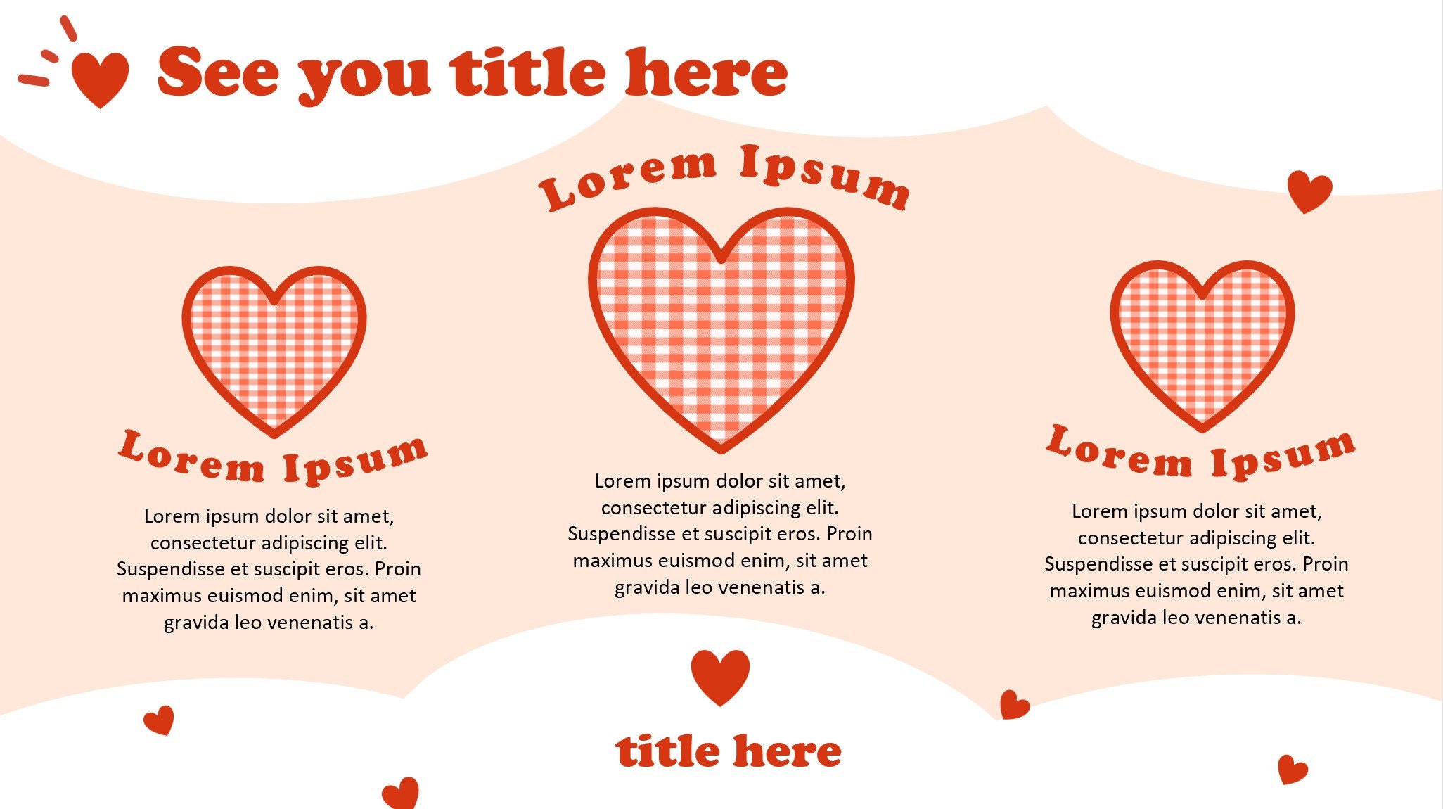 Vintage Heart Shape Powerpoint Template - Etsy