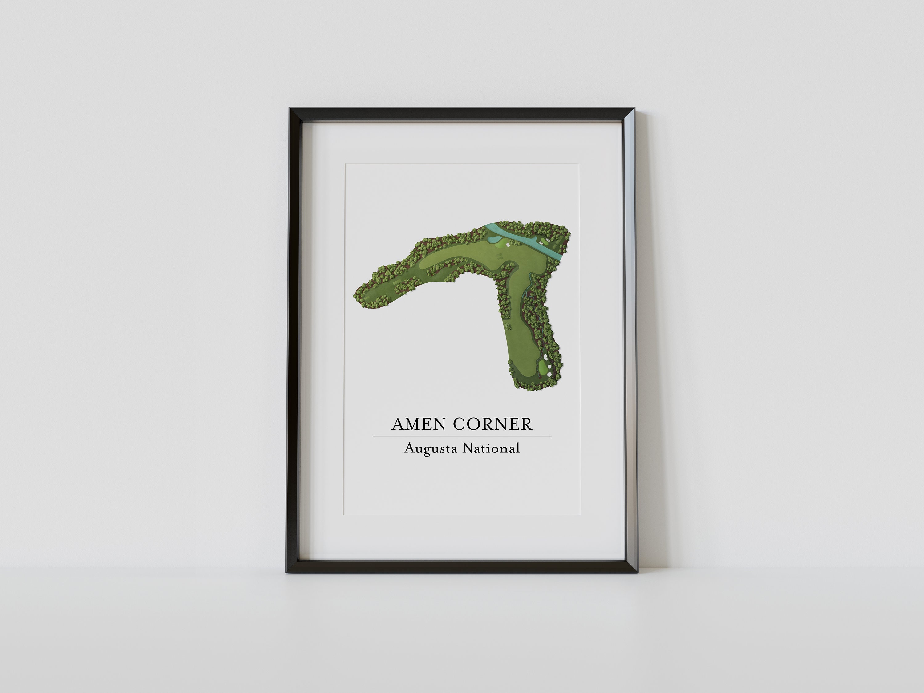 Amen Corner Augusta National Golf Course the Masters Golf - Etsy