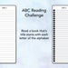 Printable Reading Challenges Bookmarks - Etsy