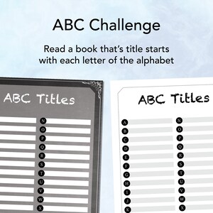 Reading Challenges: Read the Rainbow, ABC Alphabet Titles, and Book ...