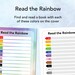 Reading Challenges: Read the Rainbow, ABC Alphabet Titles, and Book ...