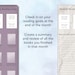 Printable Daily/monthly Book Tracker Bookmark - Etsy