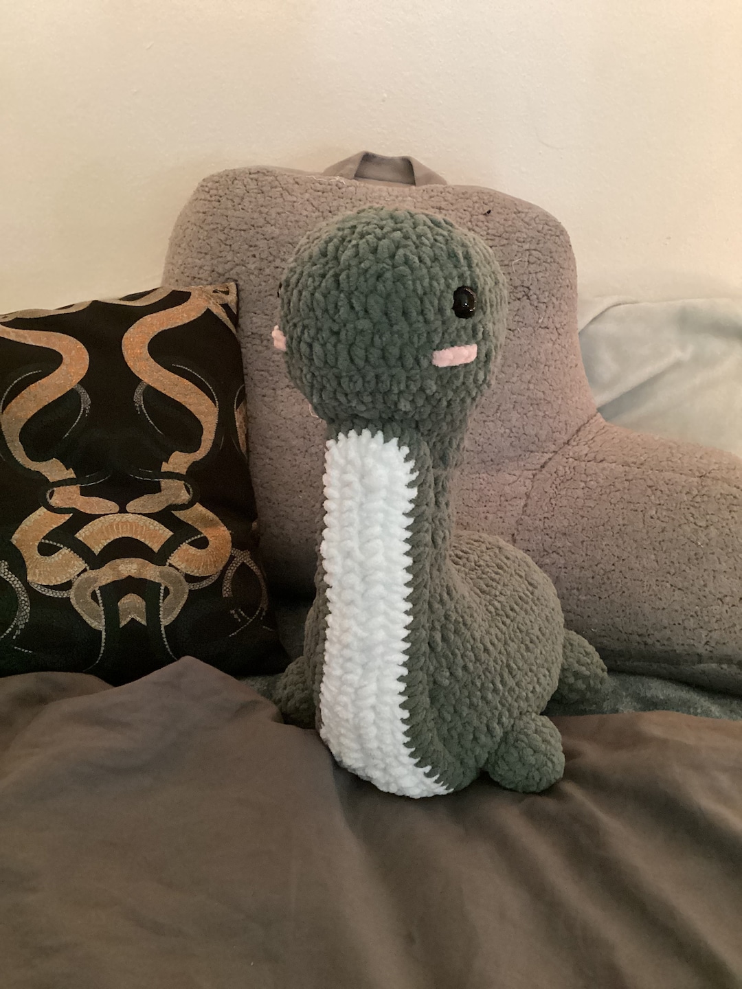 Crochet Loch Ness Monster Plushie Pattern (DIGITAL DOWNLOAD ONLY) - Etsy