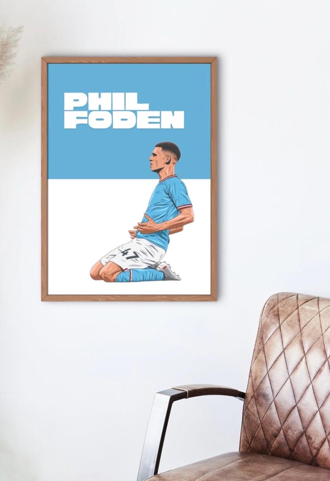 Phil Foden Manchester City Poster / MCFC OK / Phil Foden England Print ...