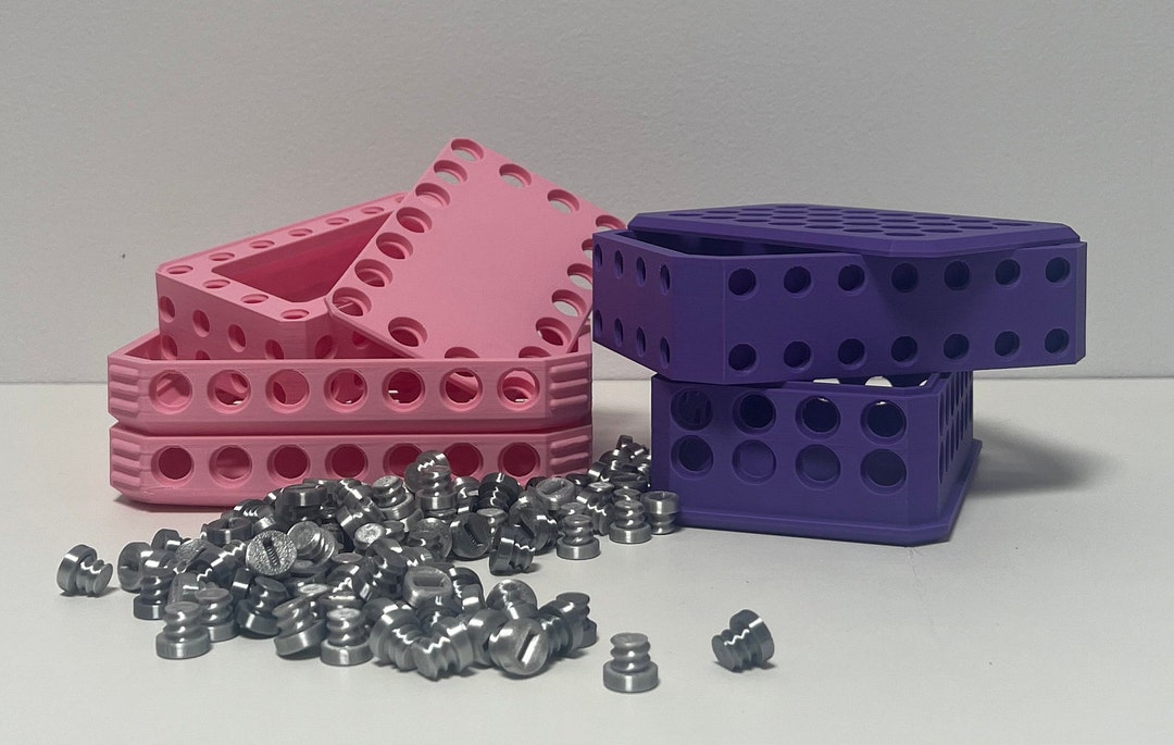 The Ultimate Annoying Card Holder Gift Box - 134 Screws in Pink, Purple ...