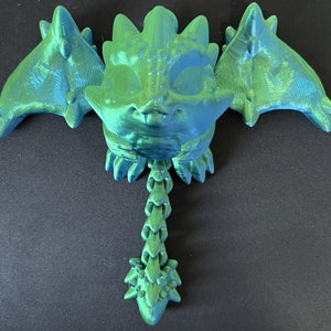 Cinderling 3D Printed Horned Hanging Cinderwing3d - Etsy