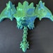 Cinderling 3D Printed Horned Hanging Cinderwing3d - Etsy
