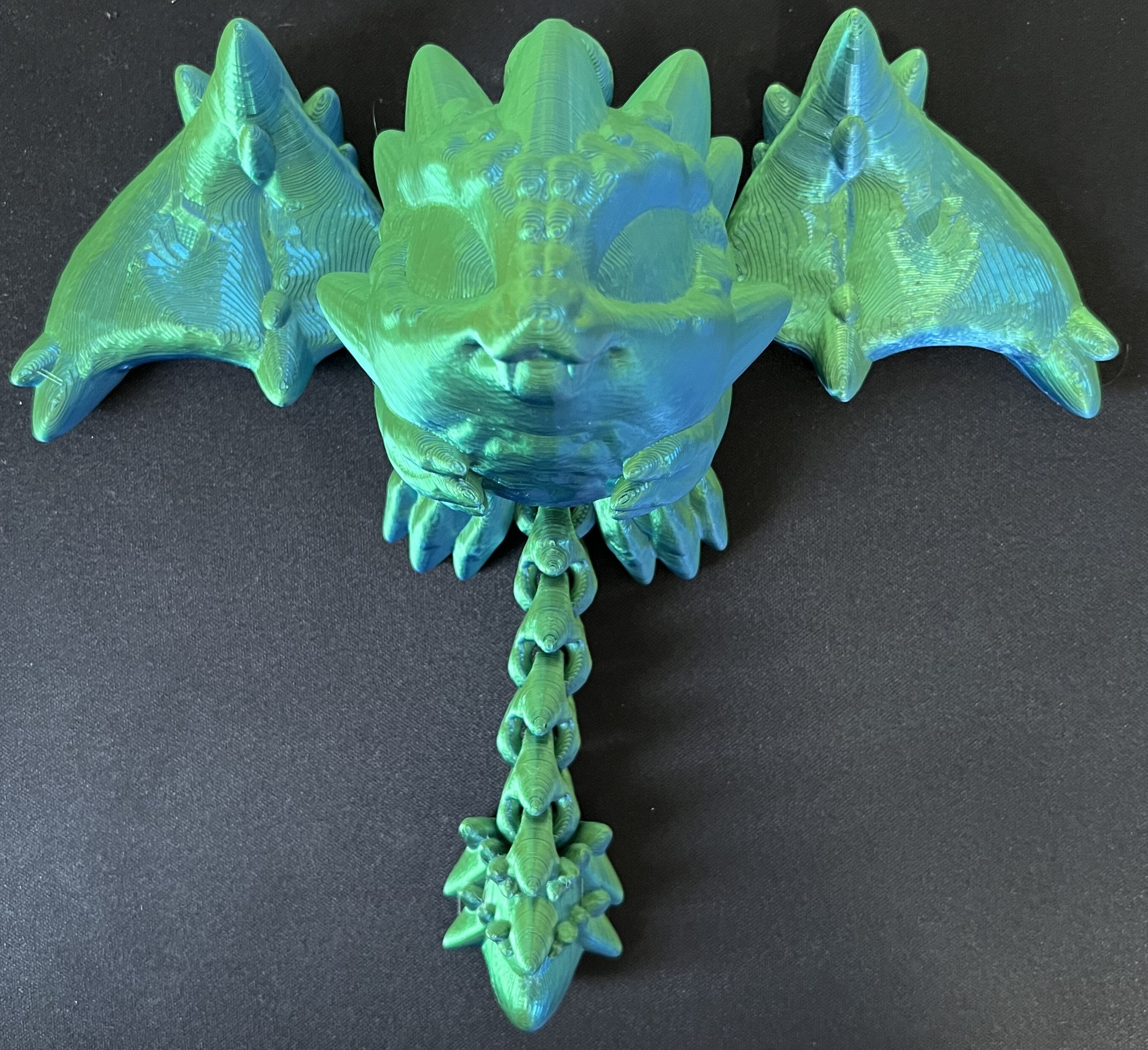 Cinderling 3D Printed Horned Hanging Cinderwing3d - Etsy