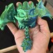 Cinderling 3D Printed Horned Hanging Cinderwing3d - Etsy