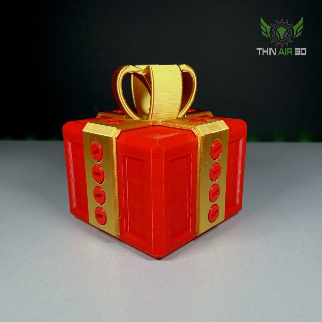 The Ultimate Challenge Gift Box - Standard Size - 20 Screws in Red and ...