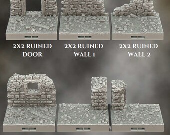 Panel Door Set Aztlan 4 Reforged Pathfinder Dungeons & Dragons RPG ...