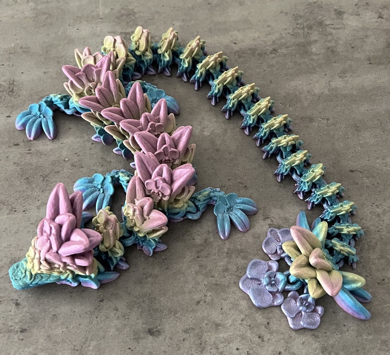 Orchid Dragon 3D Printed Cinderwing Fully Articulated 60cm Long - Etsy ...