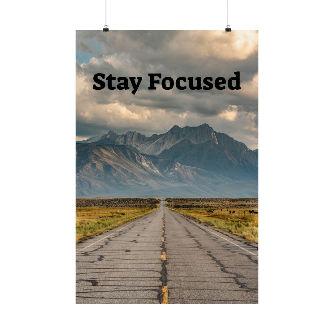 Stay Focused - Etsy