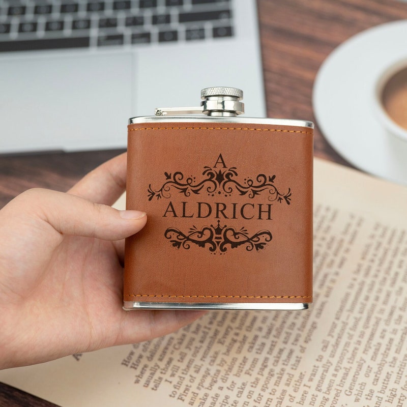 Leather Hip Flask - Etsy