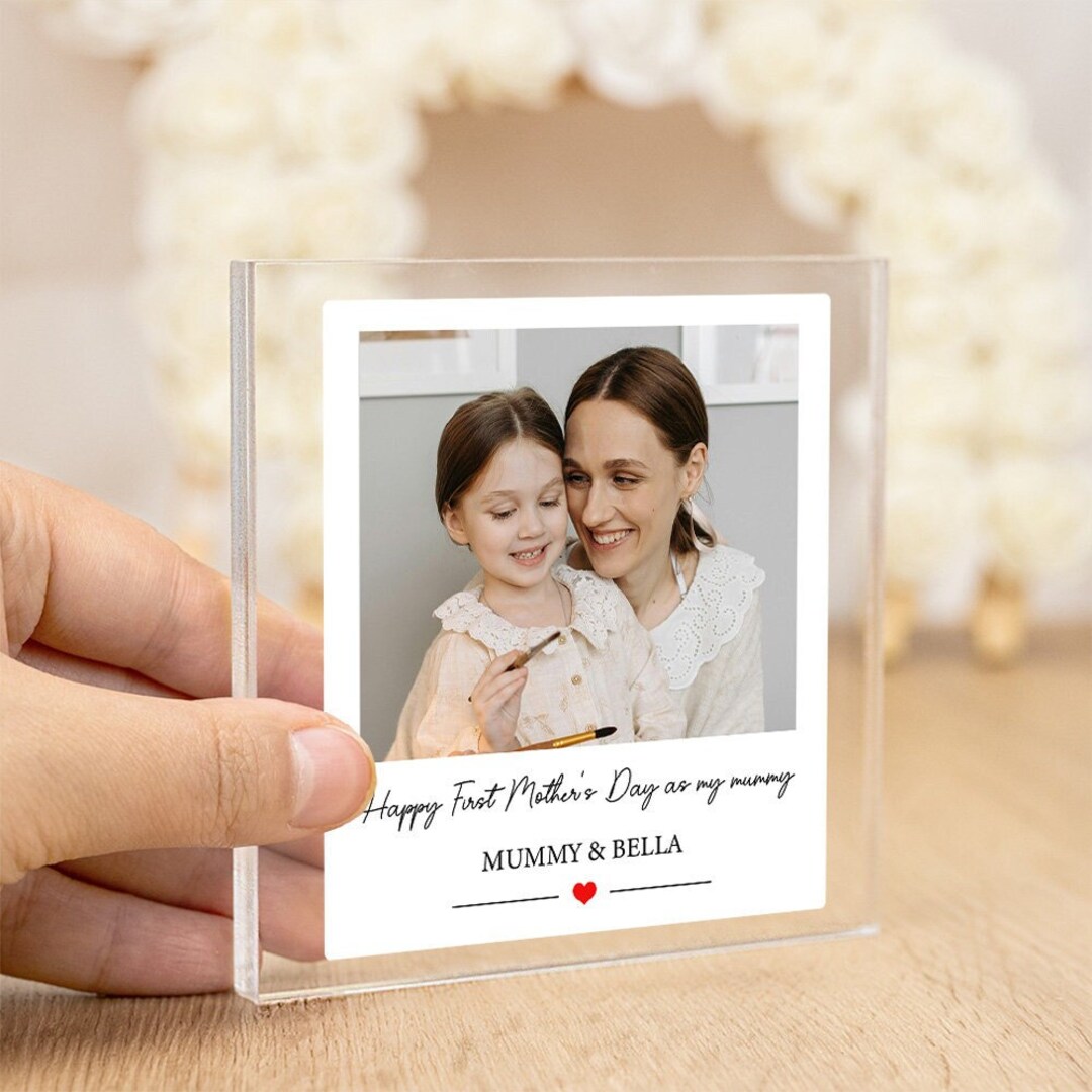 Personalized Photo Block, Custom Acrylic Plaque, Acrylic Block Plaque ...