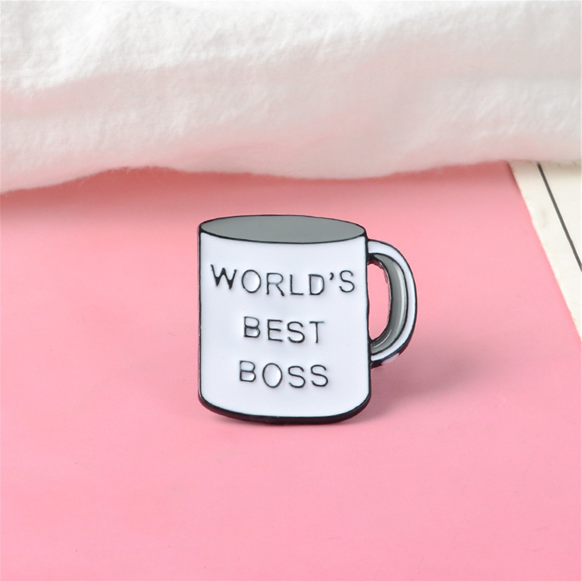 World's Best Boss Enamel Pin Badge Pins Label Pin Hard - Etsy