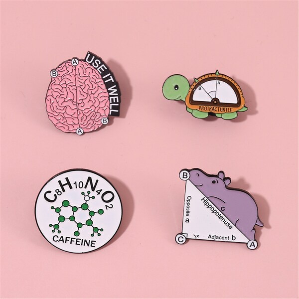 Math Enamel Pin - Etsy