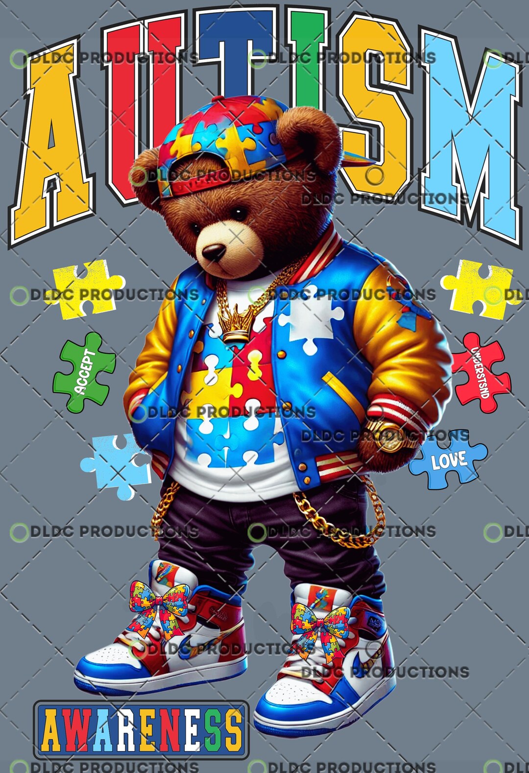 Autism SWAG T-shirt - Etsy
